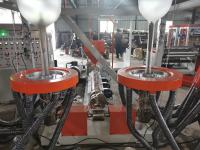 China Double head film blowing machine high speed blown film machine 100%biodegradable film making machine for sale