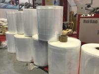 China Double head film blowing machine high speed blown film machine 100%biodegradable film making machine for sale