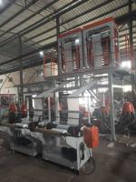 China Double head film blowing machine high speed blown film machine 100%biodegradable film making machine for sale