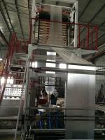 China ABA 3-layer Blown Film Extrusion Line Three Layer Co-extrusion Film Blowing Extruder Machine plastic film machine for sale