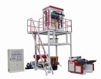 China ABA Three layers high speed Biodegradable PE Film Blowing Machine Agricultural greenhouse double rewinder film extruder for sale