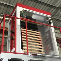 China Top High speed HDPE LDPE biodegradable PE film extruder blown film production line for sale