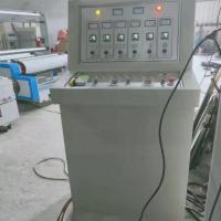 China High speed taiwan quality double rewinder pe rotary die head embossing blown stretch film extruder machine for sale