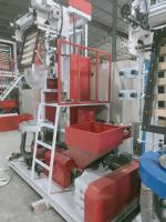 China New design taiwan mini high speed plastic blown film extruder machine extruder price for shopping bag garbage bag for sale