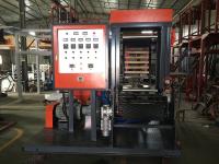 China HDPE LDPE Extruder Blowing Machine Two Layer With Flexo Printing Machine for sale