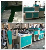 China Fully automatic High speed  biodegradable plastic PE T-shirt  bags making machine for sale