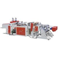 China Full auto shirt plastic shopping bags manufacturing bag making machine price for sale