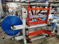 China automatic biodegradable garbage Polythene plastic bag in roll machine for sale
