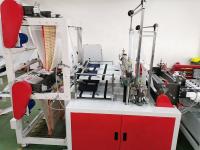 China High speed automatic four lines nylon HDPE LDPE plastic garbage bag making Machine factory price for sale