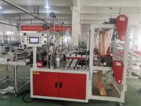 China High Speed 4 lines plastic hdpe ldpe garbage bag and shopping bag making machine plant price for sale