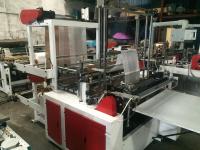 China Top sale High speed 4 line garbage bag making machine semi auto plastic shopping bag machine for sale