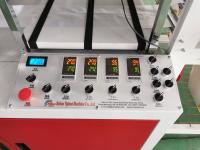 China Full automatic  High quality Hot sealing 6 lines cold cutting shopping bag garbage  bag making machine for sale