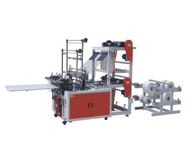 China High quality 2 Layers heat sealing and cold cutting plastic bag making machine hot sales with good price for sale