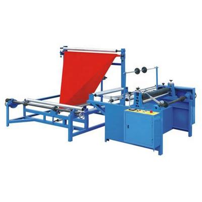 China HDPE LDPE plastic film BOPP Folding and rewinding machine for bag roll side sealing bag for sale