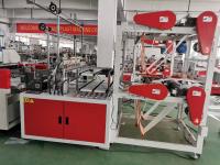 China High speed  6 lines PE plastic film Heat sealing and Cold cutting bag making machine for sale