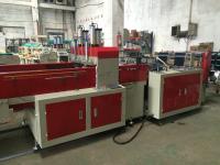 China Four line high speed Full Automatic Plastic t shirt Bag Shopping Bag  garbage bag making Machine factory price for sale