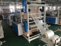 China Full automatic four line recycle nylon shopping bag machine PLA biodegradable PE T-Shirt vest Bag Making Machine for sale