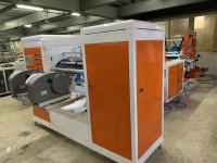 China Full automatic star seal garbage rolling bag biodegradable plastic bag making machine for sale