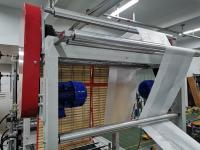 China Economic 4 lines 2 layers heat sealing and cold cutting  T-shirt shopping bag making machine for sale