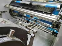 China Taiwan Quality Disposable PLA biodegradable corn starch garbage bag roll cutting machine for sale