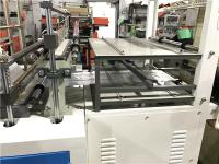 China High Speed garbage t-shirt bag on roll  bag making machine price for sale