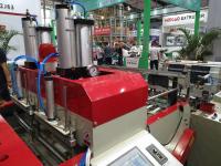 China Full automatic two lines biodegradable disposable T-shirt plastic shopping bag making machine price for sale