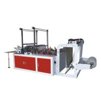 China Double layer Biodegradable plastic poly cloth dust cover garment bag making machine price for sale