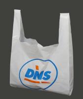China Two lines hot cutting Plastic bag making machine Price shopping bag machine for sale