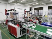 China bag making machine to make biodegradable Corn Starch PLA PE Polythene Carry Plastic T-shirt Shopping bags for sale