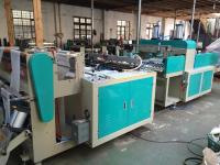 China Fully Automatic Bag Forming Machine Small T-Shirt Vest Plastic Bag Maker Machine for sale