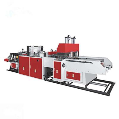 China High speed  plastic PE Poly HDPE T-shirt shopping biodegradable corn starch bag making machine for sale
