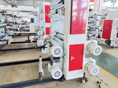 China Paper Flexo Printing Machine High Speed Four Color Flexographic Printer for sale