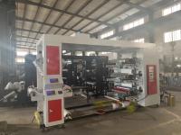 China High speed Automatic  6 Color Plastic Bag And Paper Cup Film Flexo Printing Machine Price for sale