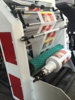 China Plastic film Polythene T-shirt shopping bag label paper cup 6 Six Color Flexographic printing machine Price letterpress printer for sale