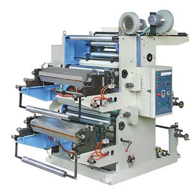 China 2 4 6 color non woven bag flexo printing machine 2 color printing machine price for sale