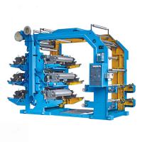 China High speed Roll to Roll paper cup BOPP plastic film PE PP bag Non woven 2 4 6 8 Color flexo printing machines Price for sale