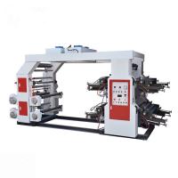 China Automatic Four Color Flexographic Printing Machine For Plastic Film Polythene Label for sale