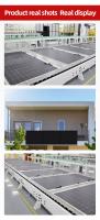 China Flexible Solar PV Panels 100W for Curved Roofs Tunnels Gas Stations No Roof Penetration for sale