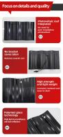 China BIPV Flexible Solar Panel 100W Curved Roof Compatible Peel Stick Plug Installation No Brackets for sale