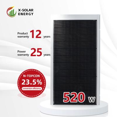 China 520W BIPV Solar Panel for Color Steel Roofs - 2400x1314mm Dimensions, 530W Max Power Output for sale