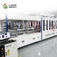 China Auto Infrared Solar Panel Welding Machine 6800 pcs/hour Capacity for 166-210mm Cells for sale