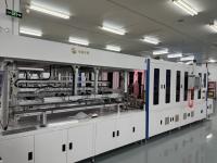 China 45KW Peak Power Solar Panel Welding Machine with 6800 pcs/hour Capacity for 166-210mm Cells for sale
