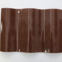 China 50W Customized Curved Solar Roof Tiles with 25A Max Fuse Current - BIPV Solar Panel Module 685×420×9 mm for sale