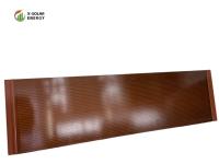 China 120W TOPCon BIPV Solar Panel 1630x440mm with 2400Pa Snow Load and 0.04% Temperature Coefficient for sale