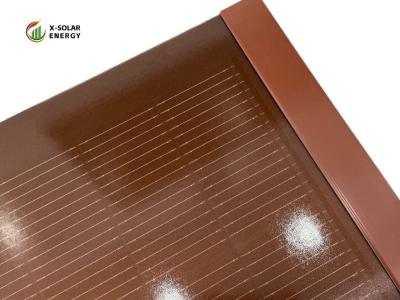 China 120W TOPCon N-Type Solar Panel with BIPV Glass - 9.62V Optimum Voltage, 2400Pa Snow Load, TUV Certified for sale