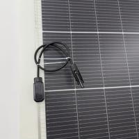 China 580W Lightweight Thin Film Flexible Solar Panel 23.8% Efficiency with 2400Pa Snow Load and 9.1kg Weight for sale