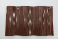 China 50W Curved Photovoltaic Roof Tile TOPCon Cell 685x420mm High Efficiency Solar Tile for sale