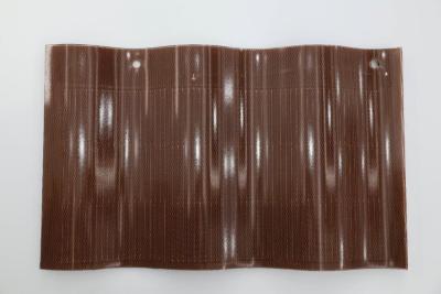 China 50W Curved Photovoltaic Roof Tile TOPCon Cell 685x420mm High Efficiency Solar Tile for sale