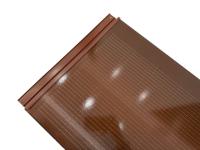 China 120W BIPV Double Glass Greenhouse PV Module Laminated Solar Panel 9.62V 25A Max Fuse for sale