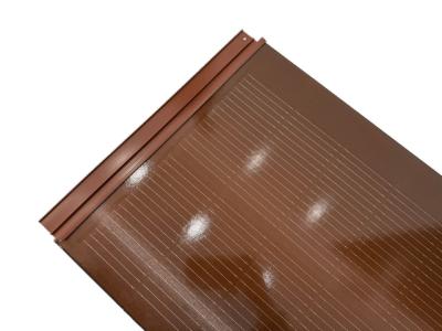 China 120W BIPV Double Glass Greenhouse PV Module Laminated Solar Panel 9.62V 25A Max Fuse for sale